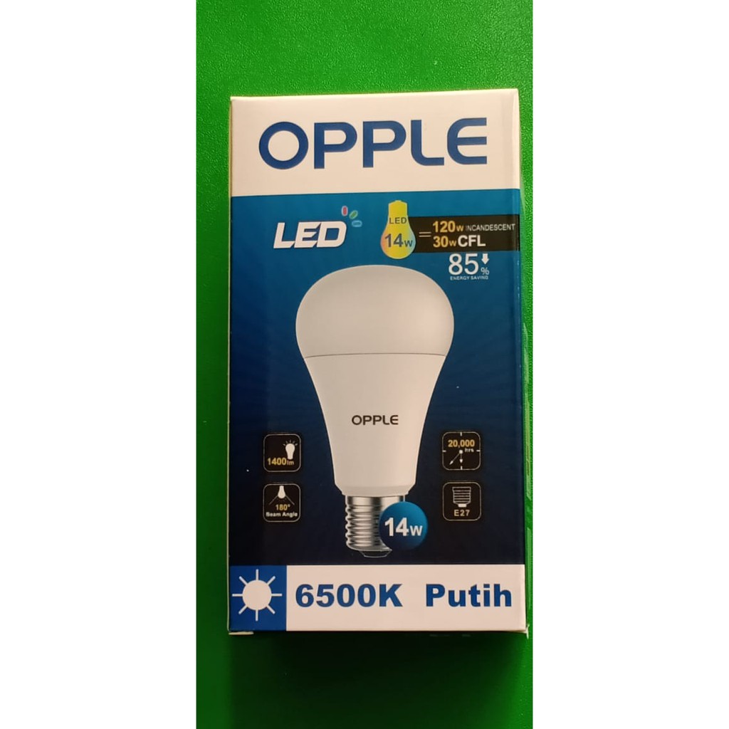 Jual LAMPU OPPLE LED BULB E1 COOL DAYLIGHT 14 Watt | Shopee Indonesia