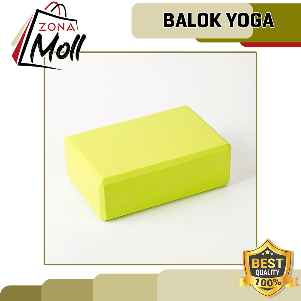 Jual BALOK YOGA YOGA BLOCK BRICK YOGA ALAT PERLENGKAPAN SENAM LANTAI ...