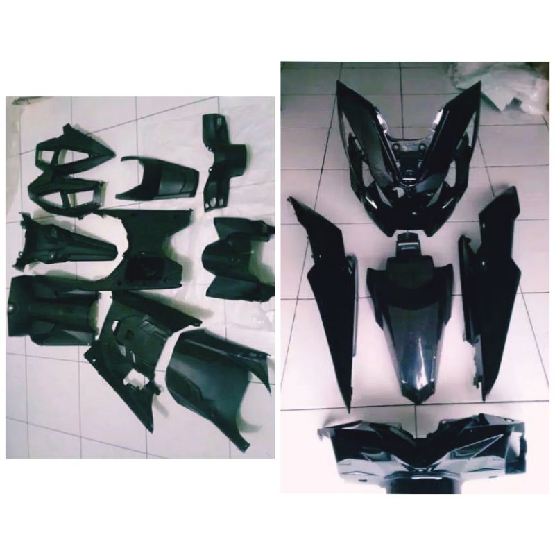 Jual FUL SET COVER BODY BODI HALUS DAN KASAR HONDA BEAT AL NEW ESP BEAT ...