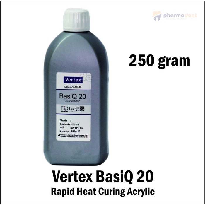 Jual Heat Curing Liquid Vertex Basiq 20 ORI 250 ml | Shopee Indonesia
