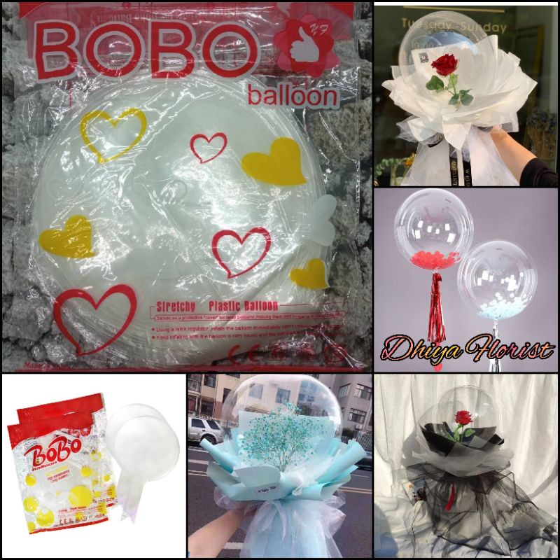 Jual BALON PVC TRANSPARAN Balon Bobo Merah 20 Cm Balon Pvc Balon Tumblr ...