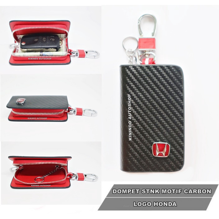 Jual Dompet STNK / Tempat STNK Mobil Motor Motif Carbon Honda HR-V HRV ...