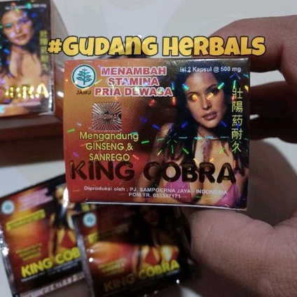 Jual King Cobra Kapsul | Shopee Indonesia