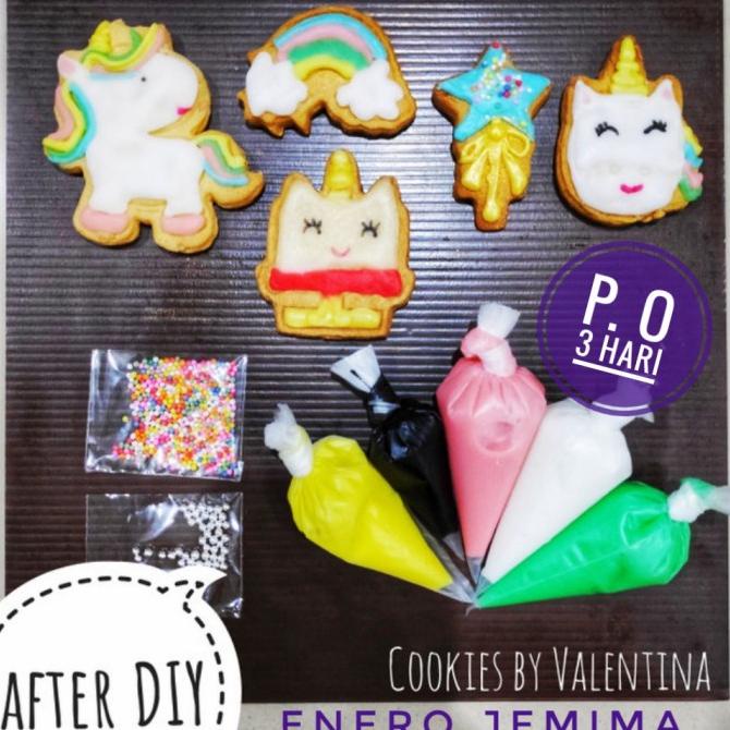Jual DIY Cookies Decorating Kit Kue aktivitas activity Kreatif Edukasi ...