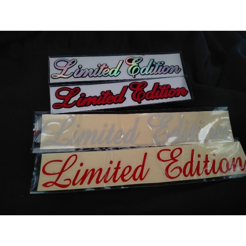 Jual Sticker cutting Viral Limited Edition stiker | Shopee Indonesia