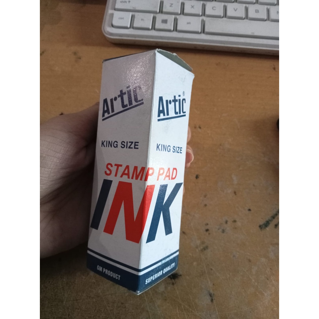Jual Tinta stempel/tinta Artic ink king size/tinta stamp pad | Shopee ...
