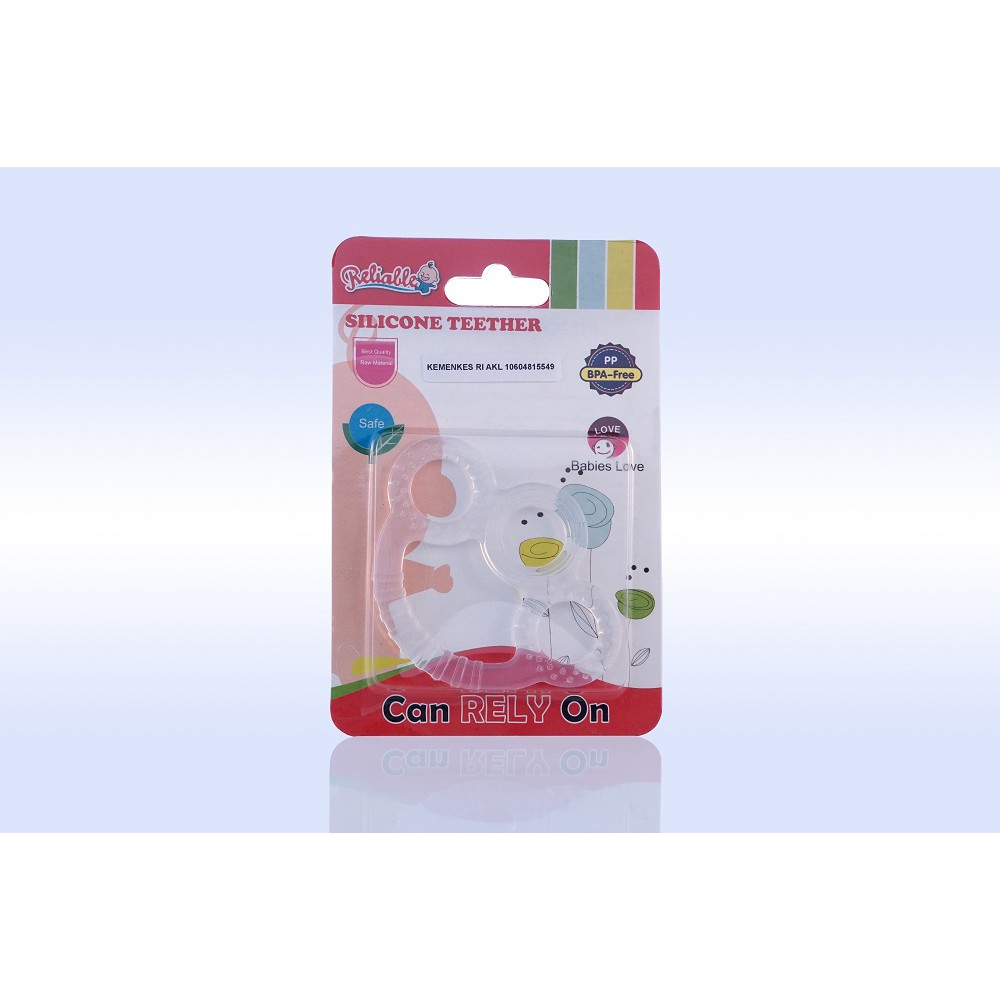 Jual Gigitan Bayi / Teether Anak / Gigitan Silicone Putih+ Warna ...
