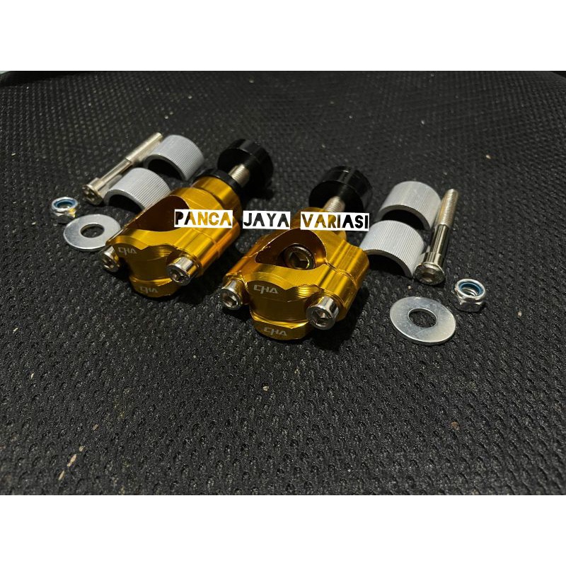 Jual raiser dudukan stang raiser stang cnc KLX CRF 150 D-Tracker adv ...