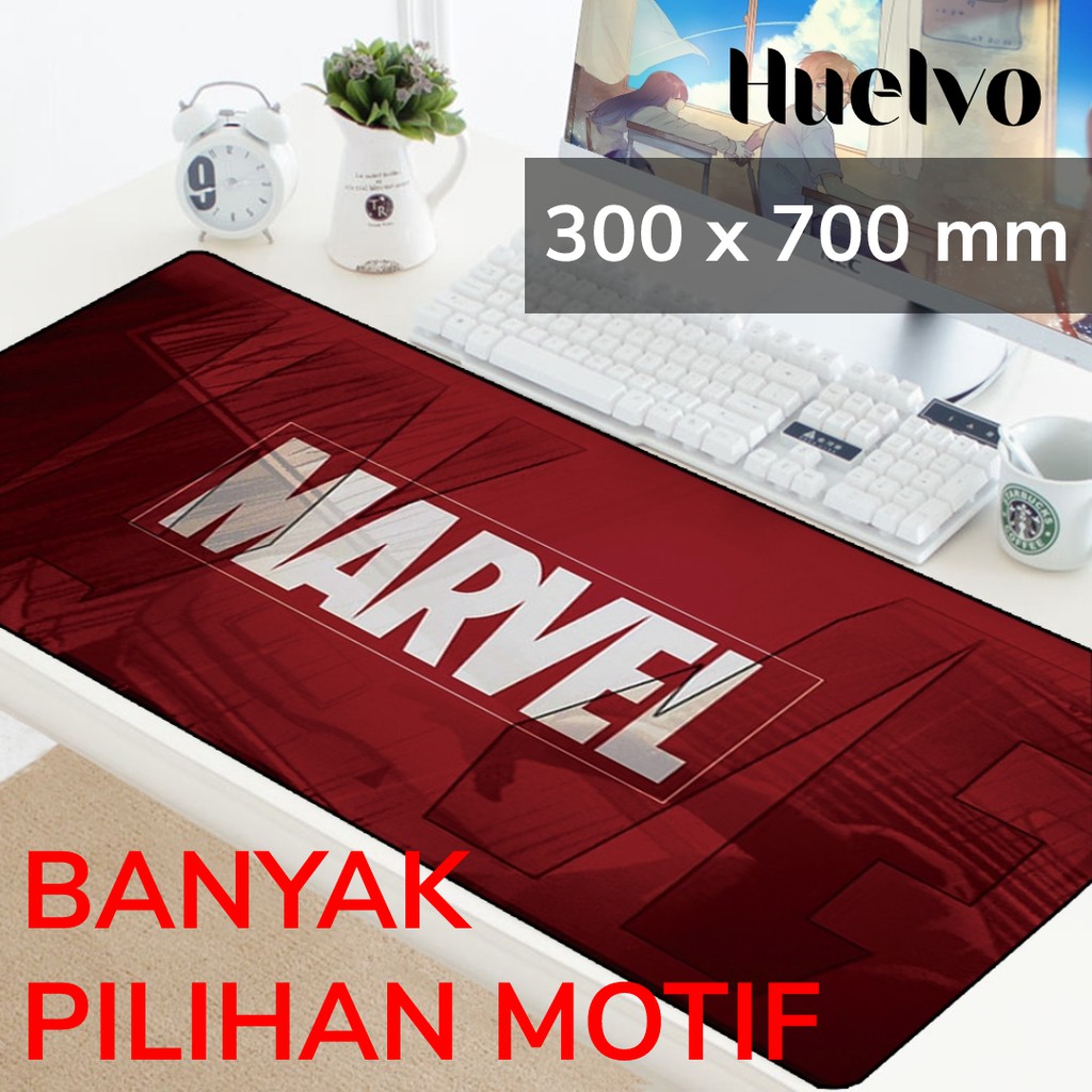 Jual Mousepad Gaming MOTIF BERAGAM WATERPROOF PREMIUM Jumbo 300x700mm ...