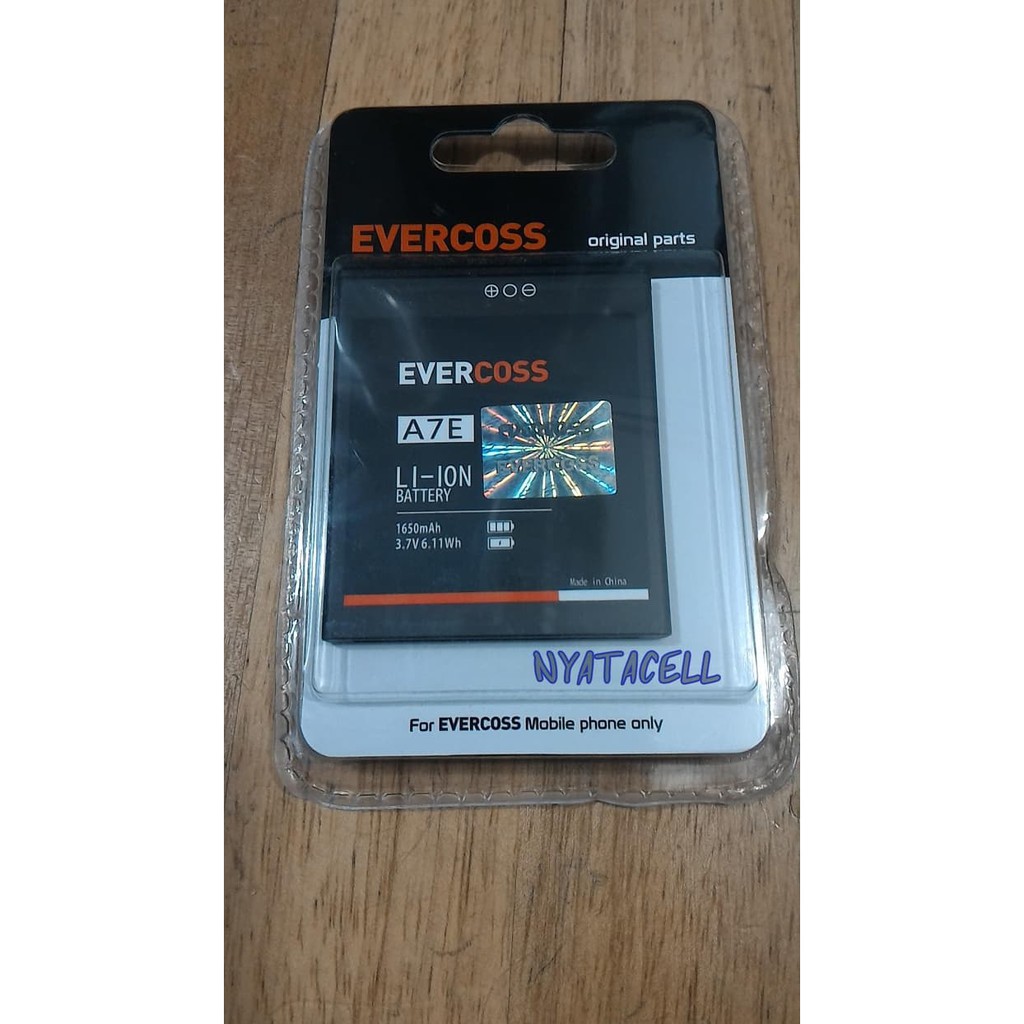 Jual BURUAN GAN Evercoss A7E 1650mAh Batre Baterai Original 100 Ori A7 ...