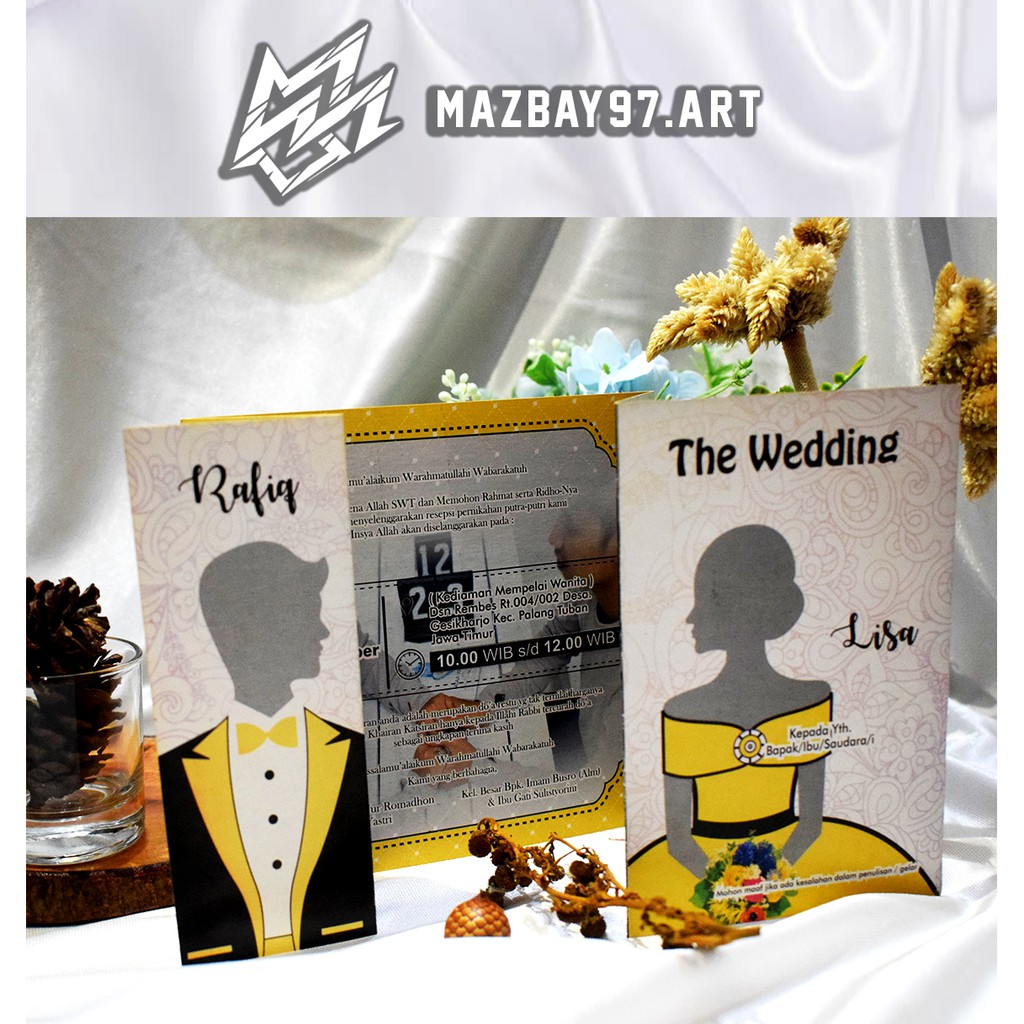 Jual Undangan Pernikahan, Khitanan, Event dll | Shopee Indonesia