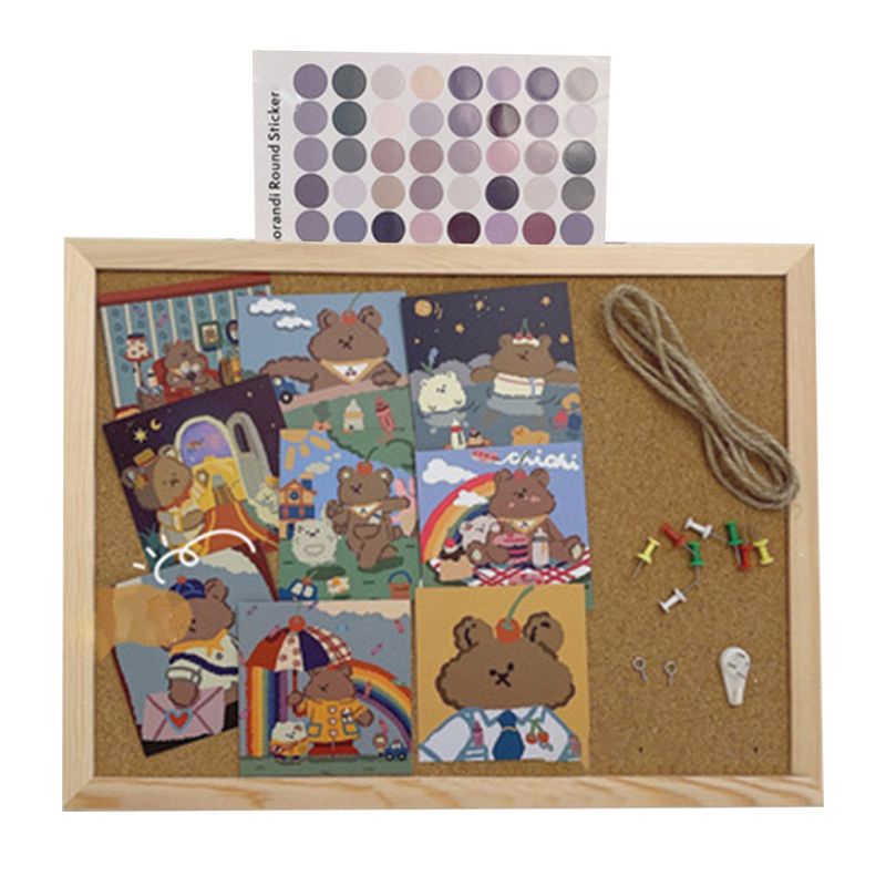 Jual Cork Board /Message Board / Vision Board / Mading Kamar / Pin ...