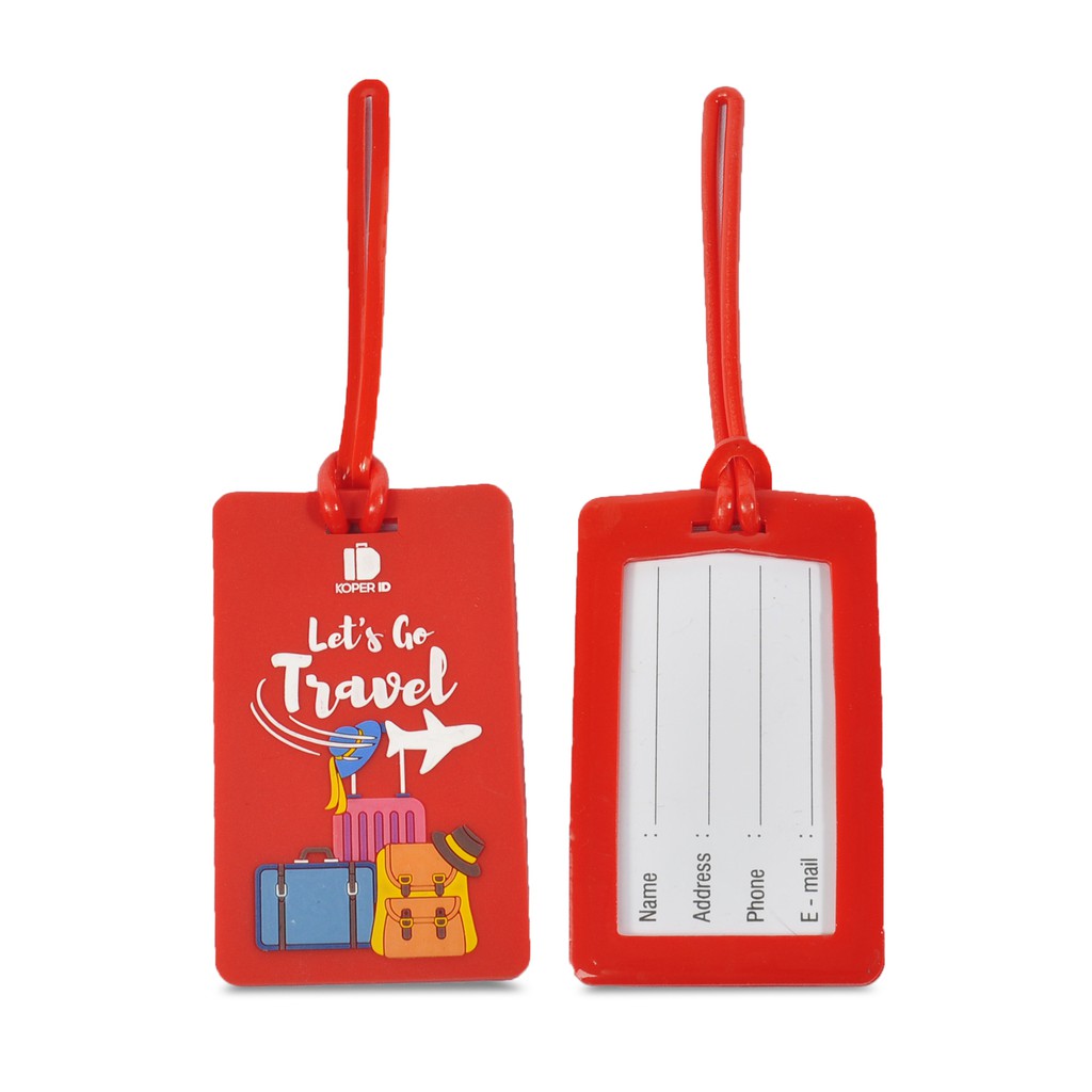 Jual Luggage Tag atau Gantungan ID card Koper ID seri 0120 | Shopee ...