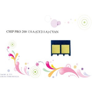 Jual Chip Toner For HP Pro200 Pro 200 M251 M276 131A CF211A CF211 Cyan Biru | Shopee Indonesia