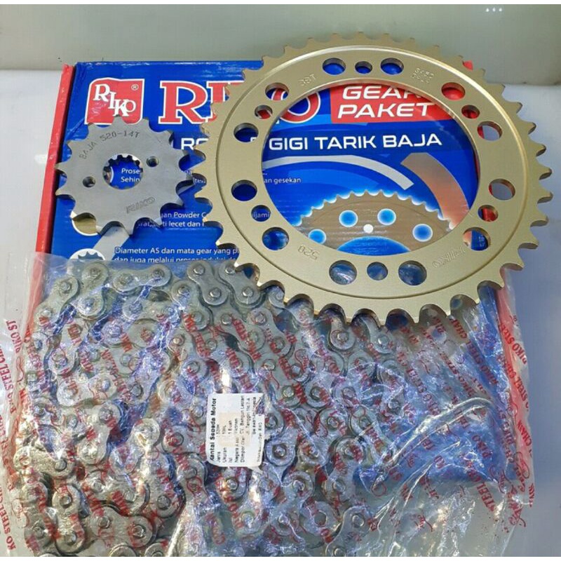 Jual Girset Cbr 250 Thailand gear set cbr 250 tthailand rantai set Cbr ...