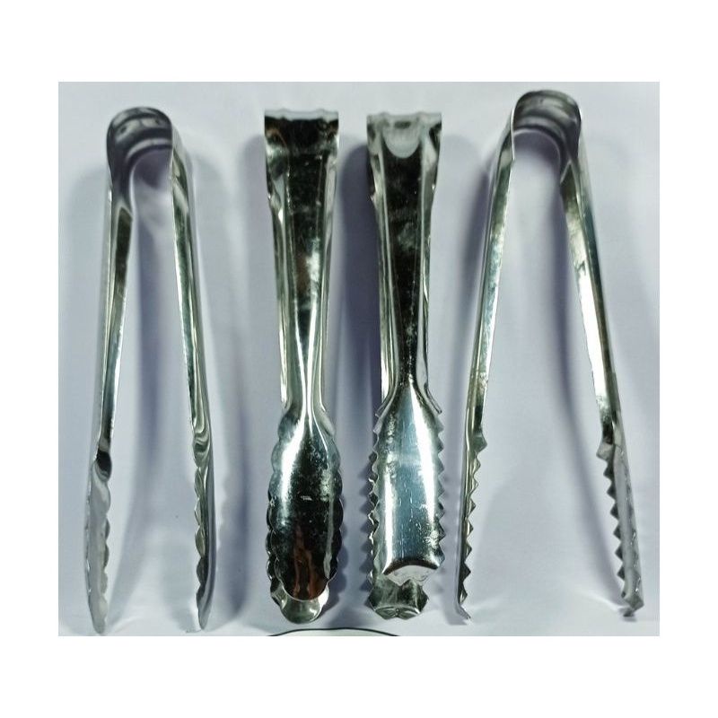 Jual [TERMURAH] Capit jepit kue stainless/ capit jepit gorengan/ capit ...