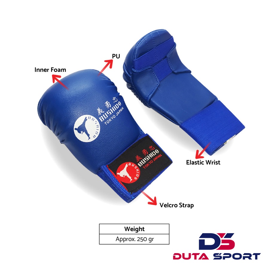 Jual Hand Protector Handpro Sarung Tangan Karate BUSHIDO Original ...