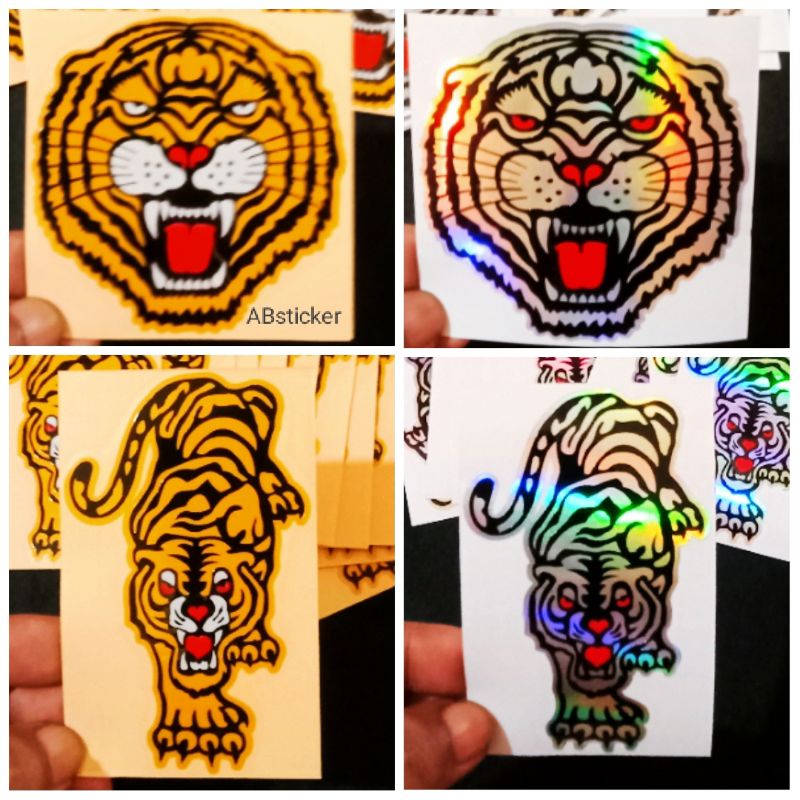 Jual STICKER MACAN STICKER HARIMAU CUTTING STICKER MOTOR | Shopee Indonesia