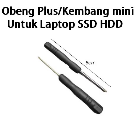 Jual Obeng Plus Mini Untuk Baut/Sekrup Laptop HDD SSD | Shopee Indonesia