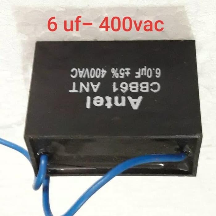 Jual 6uf 400vac cbb61 6.0uf 6,0uf 400v ac kapasitor 400volt 400 volt 450 v | Shopee Indonesia