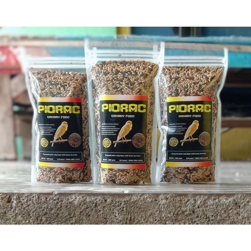 Jual Pakan Burung Kenari PIORAC CANARY FOOD Pakan KENARI | Shopee Indonesia