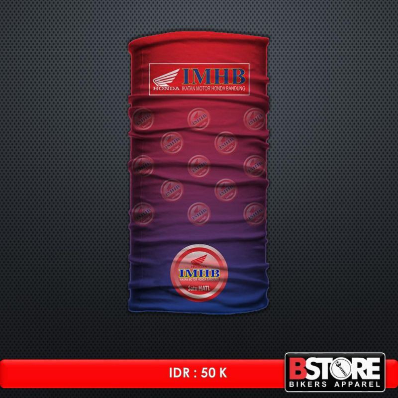 Jual Buff Official Merchandise By Ikatan Motor Honda Bandung | Shopee ...