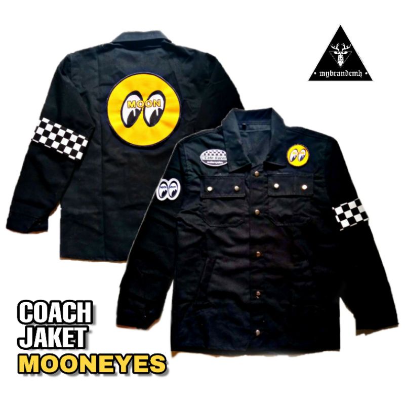 Jual jacket semi parka + bordir Mooneyes (terpasang) jaket parka ...