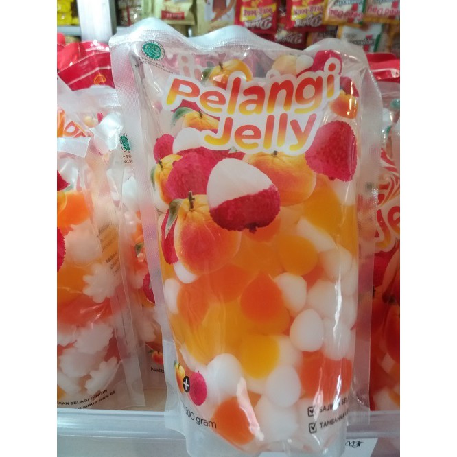 Jual Jelly Pelangi Topping Minuman Jelly 500gr | Shopee Indonesia