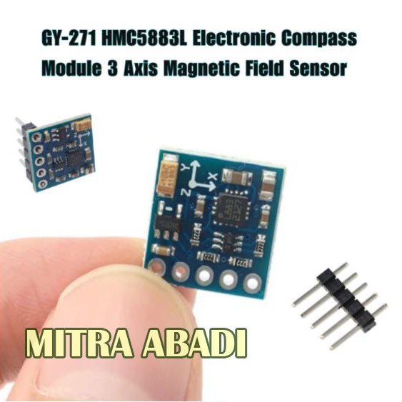 Jual GY-271 GY271 HMC5883L Electronic Kompas Compass Modul Module 3 ...
