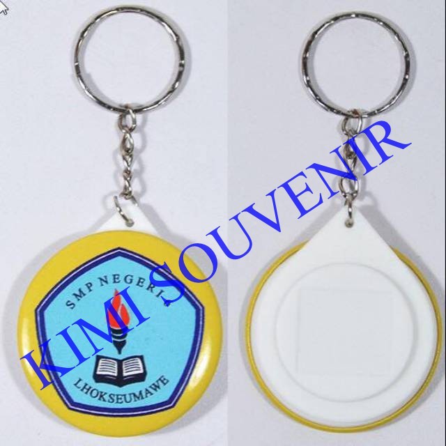 Jual Pin Gantungan kunci Belakang polos uk 4,4 cm custom | Shopee Indonesia