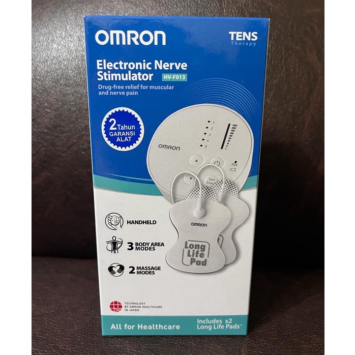 Jual ALAT PIJAT TERAPI ELEKTRONIK OMRON HV F013 / OMRON TENS / OMRON PULSE MASSAGER HV-F013 ...
