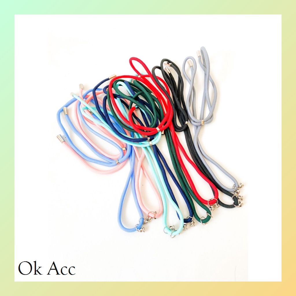 Jual Tali strap rantai DIY mur Baut pelengkap acc HP handphone hook huk ...