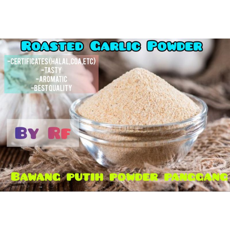 Jual Roasted Garlic Powder 500 Gram / Bawang Putih Bubuk Panggang 500 ...