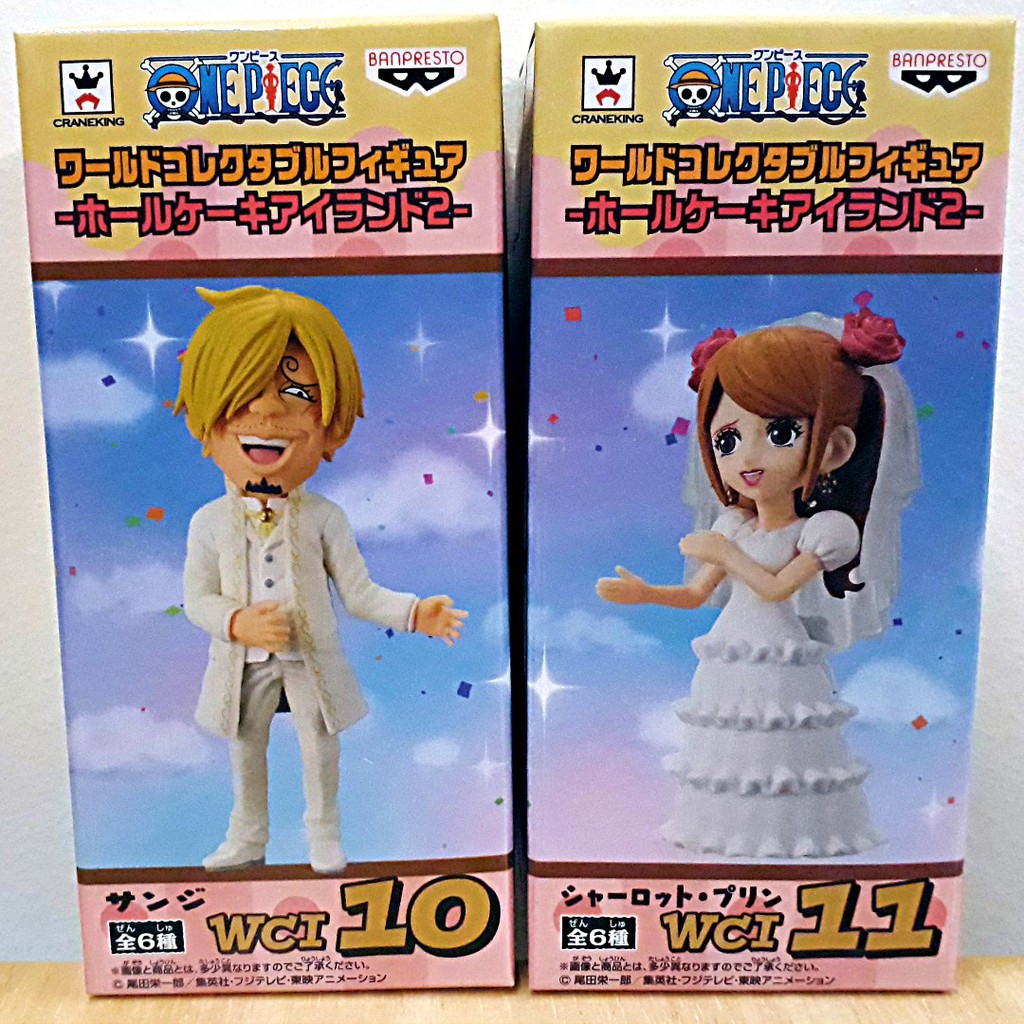 Jual One Piece WCF Whole Cake Island 2 WCI Sanji Nami Ori MISB ...