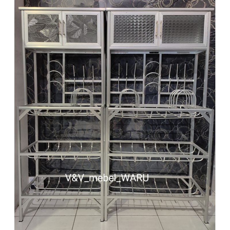 Jual RAK PIRING BOX ATAS ALUMINIUM AREA SBY & SDA | Shopee Indonesia