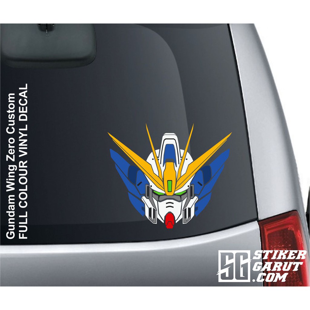 Jual Sticker Stiker Cutting Wing Gundam Zero Custom | Shopee Indonesia