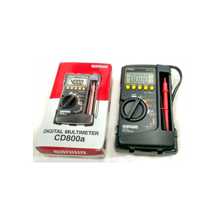 Jual Multimeter Digital Sanwa CD800a ORIGINAL | Shopee Indonesia