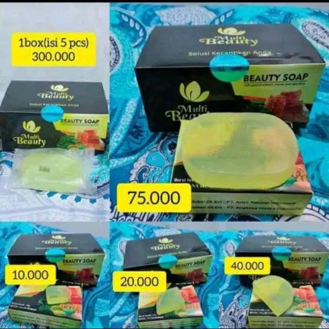 Jual SABUN MULTI BEAUTY SOAP(MBS) | Shopee Indonesia