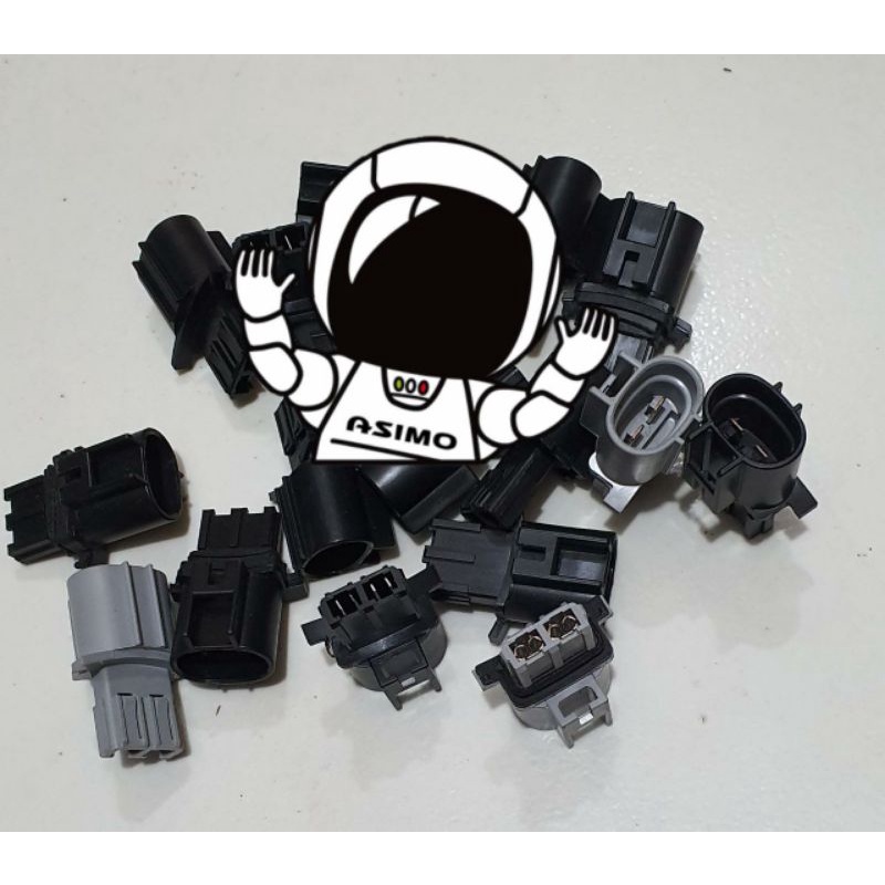 Jual konektor Soket dinamo kipas blower ac radiator original Mitsubishi ...