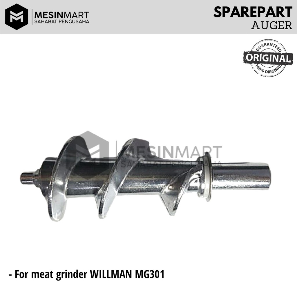 Jual Spare Part: Ulir/ Auger Meat Grinder Mesin Giling Daging WILLMAN ...