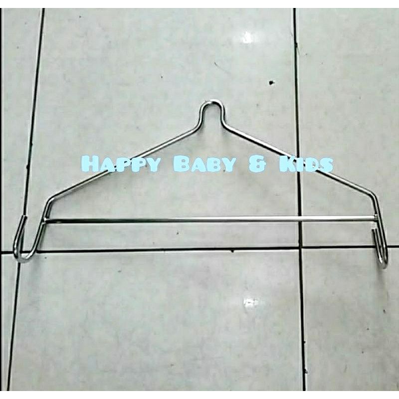 Jual Besi Jumbo Segitiga chrome Stainless Steel Ayunan Bayi/ hanger ...