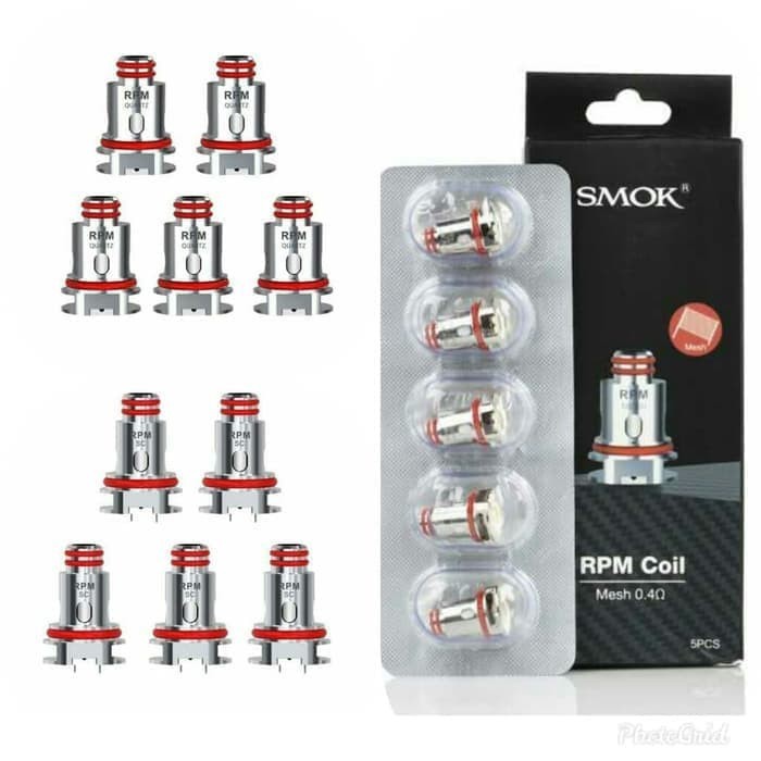 Jual Coil Smok RPM40 Pod 0.4ohm Mesh RPM coil 40 Pod AIO Coil Catridge ...
