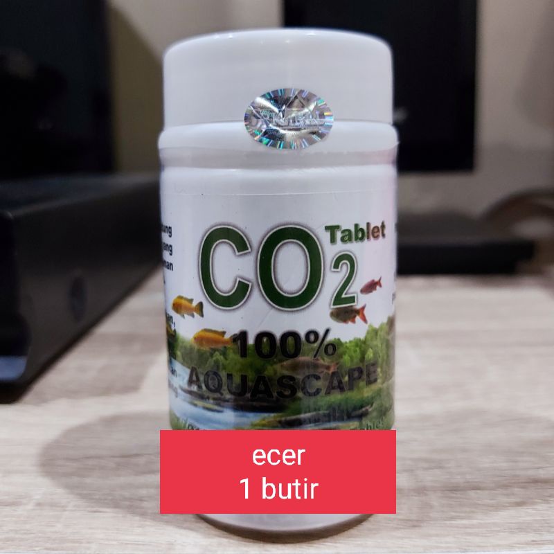 Jual Tablet CO2 for tanaman air aquascape, akuarium ECER 1 tablet | Shopee Indonesia