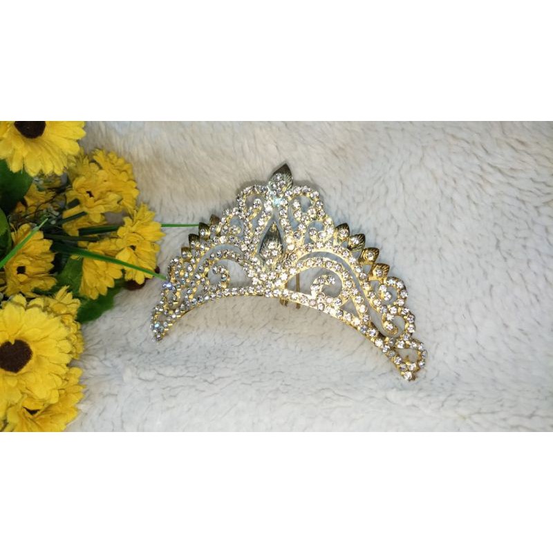Jual Mahkota Wedding Tiara Crystal Import Cantik Dan Elegan | Shopee ...