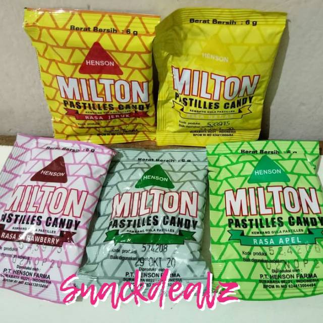 Jual Milton Pastiles 12500/5 pcs | Shopee Indonesia