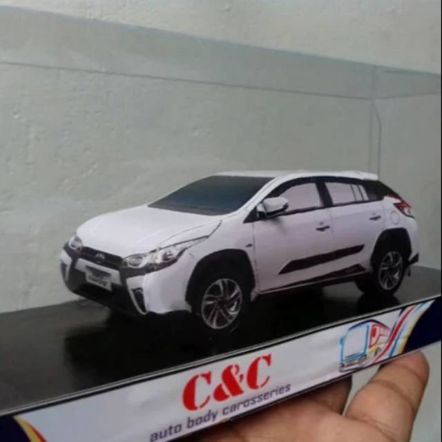Jual Papercraft miniatur Toyota Yaris | Shopee Indonesia