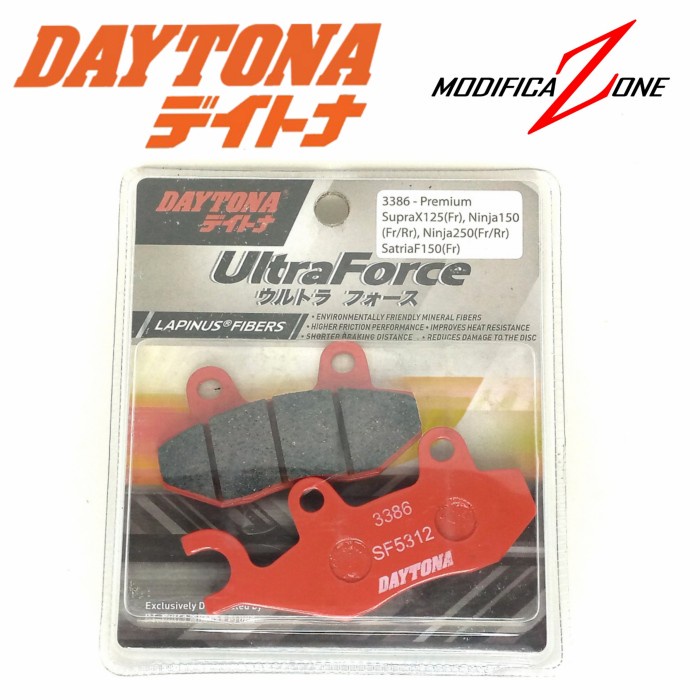 Jual Kampas Rem Z250 Daytona Lapinus Fibers DEPAN BELAKANG KAWASAKI ...