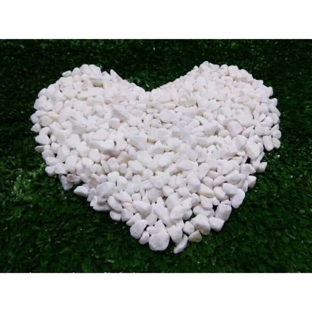 Jual BATU PUTIH BATU ALAM [800 gr]batu italy batu hias batu putih italy ...