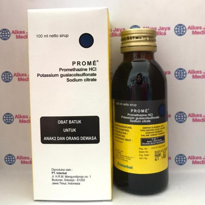 Jual Sale Prome Sirup 100 ml (Obat Batuk Alergi) | Shopee Indonesia