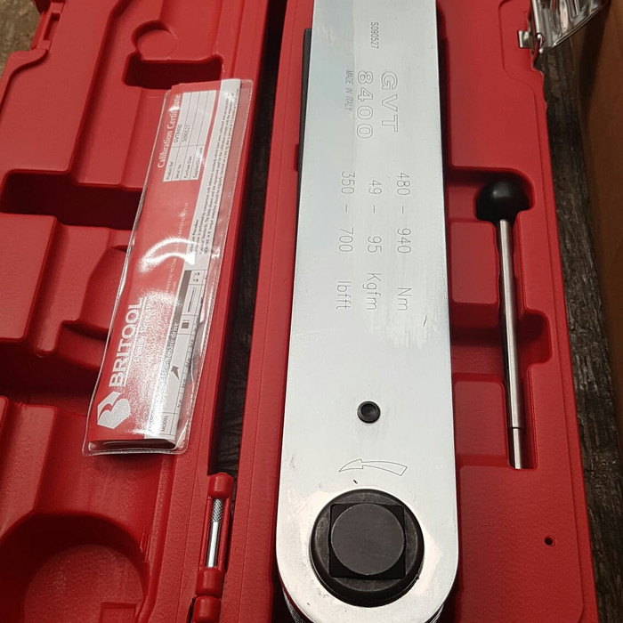Jual TORQUE WRENCH BRITOOL GVT 8400 Adjustable Torque Wrenches ITALY ...